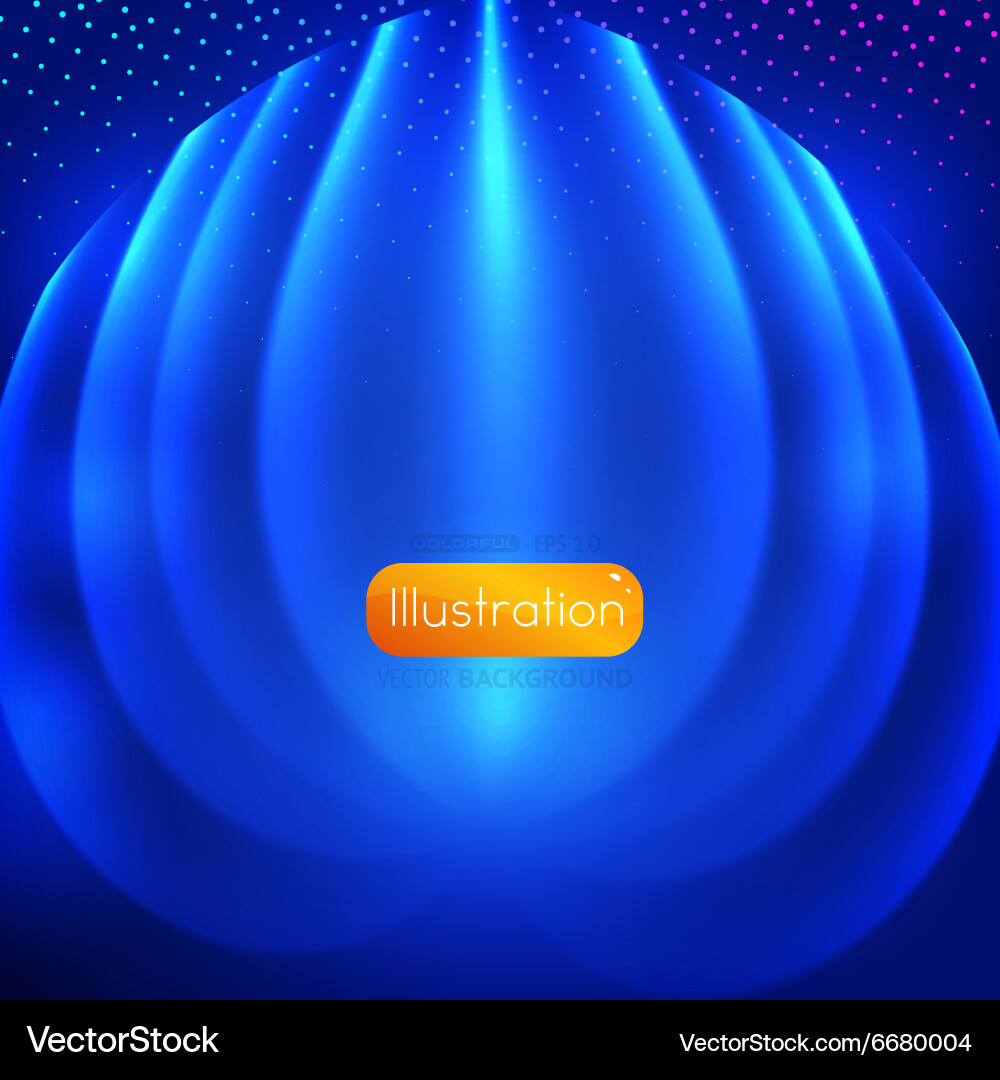 Blue techno background Royalty Free Vector Image