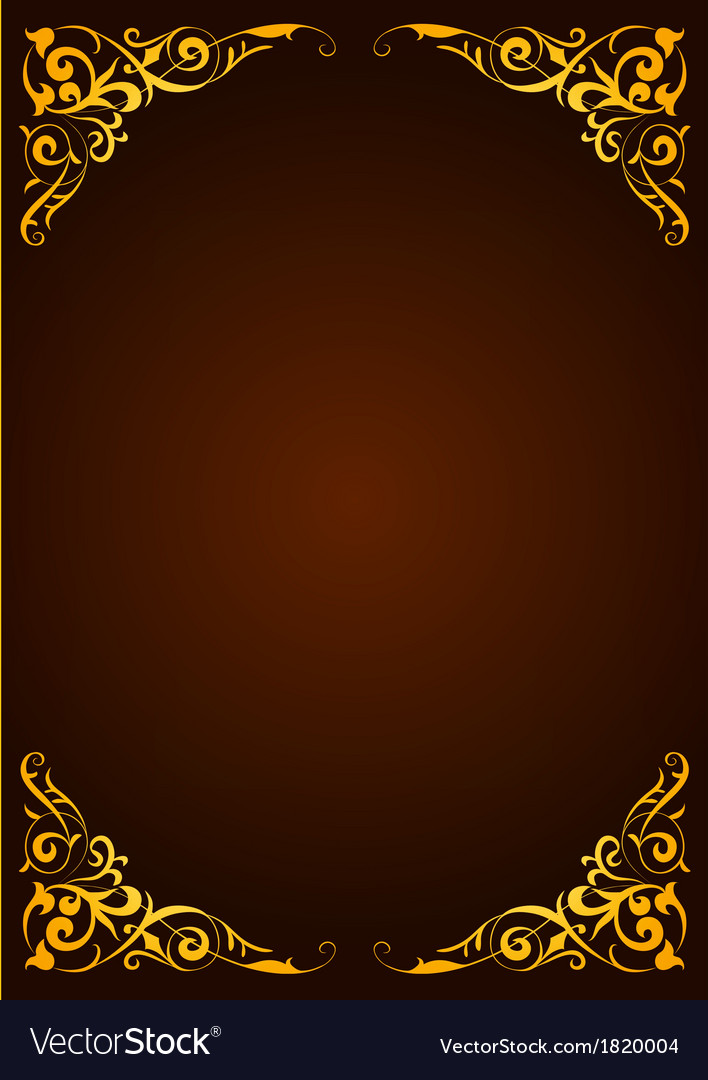 Elegant template for greeting card invitation Vector Image Elegant template for greeting card invitation Vector Image