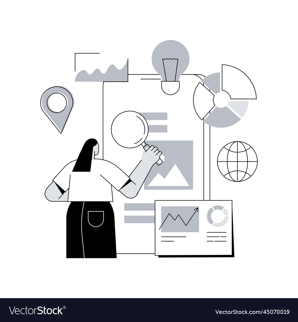 Digital strategy abstract concept Royalty Free Vector Image Digital strategy abstract concept Royalty Free Vector Image