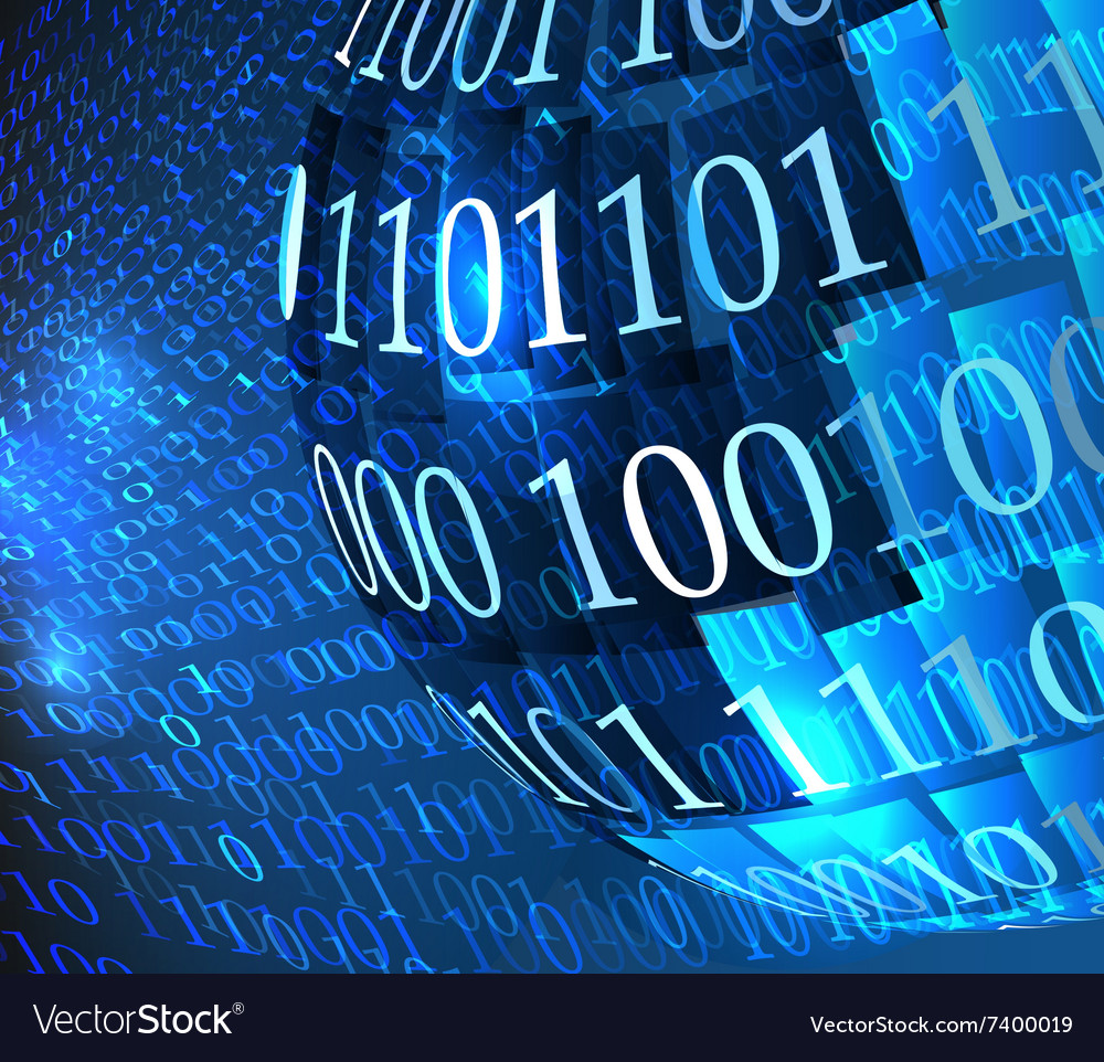 Technology concept hex code digital background Vector Image Technology concept hex code digital background Vector Image