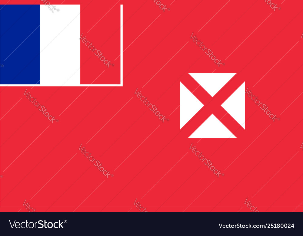 Flag rectangular shape Royalty Free Vector Image