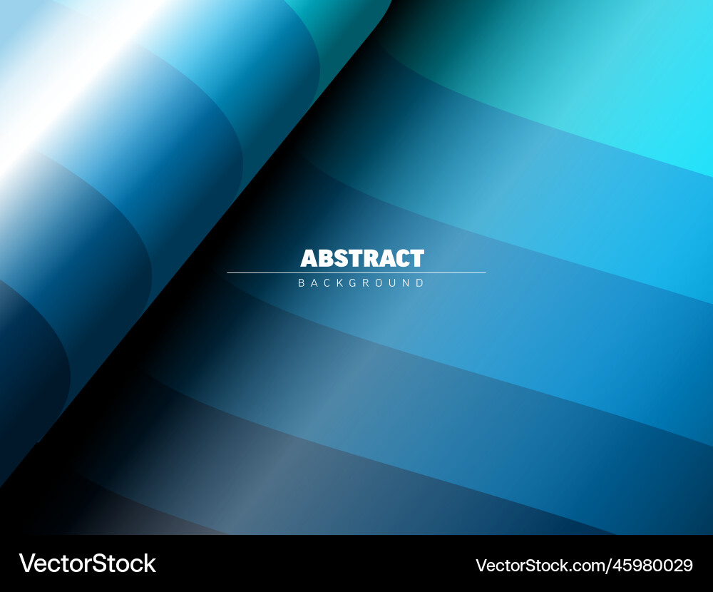 Abstract background with blue stripes and place Vector Image