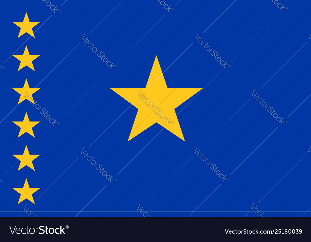 Flag rectangular shape Royalty Free Vector Image