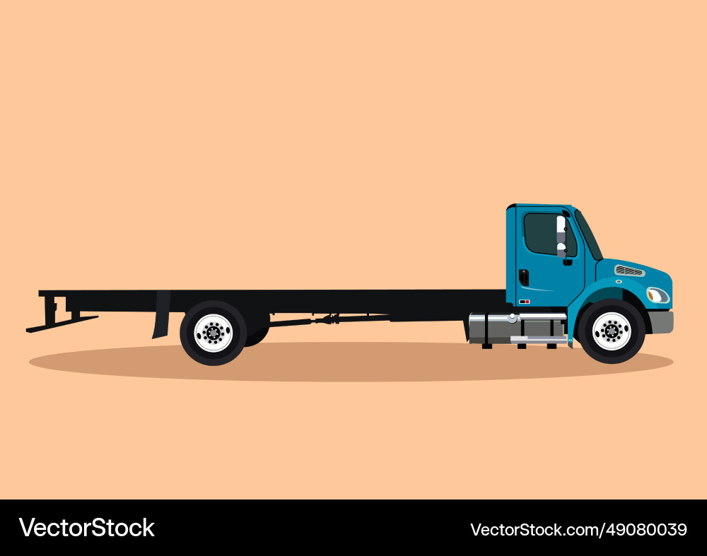 Image of trailer truck Royalty Free Vector Image