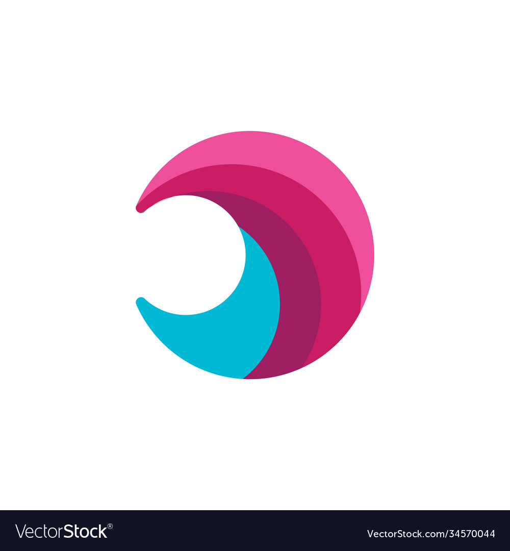 Circle logo Royalty Free Vector Image - VectorStock