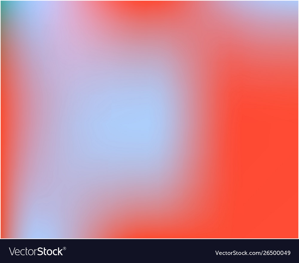 Gradient mesh painted in different colors Vector Image