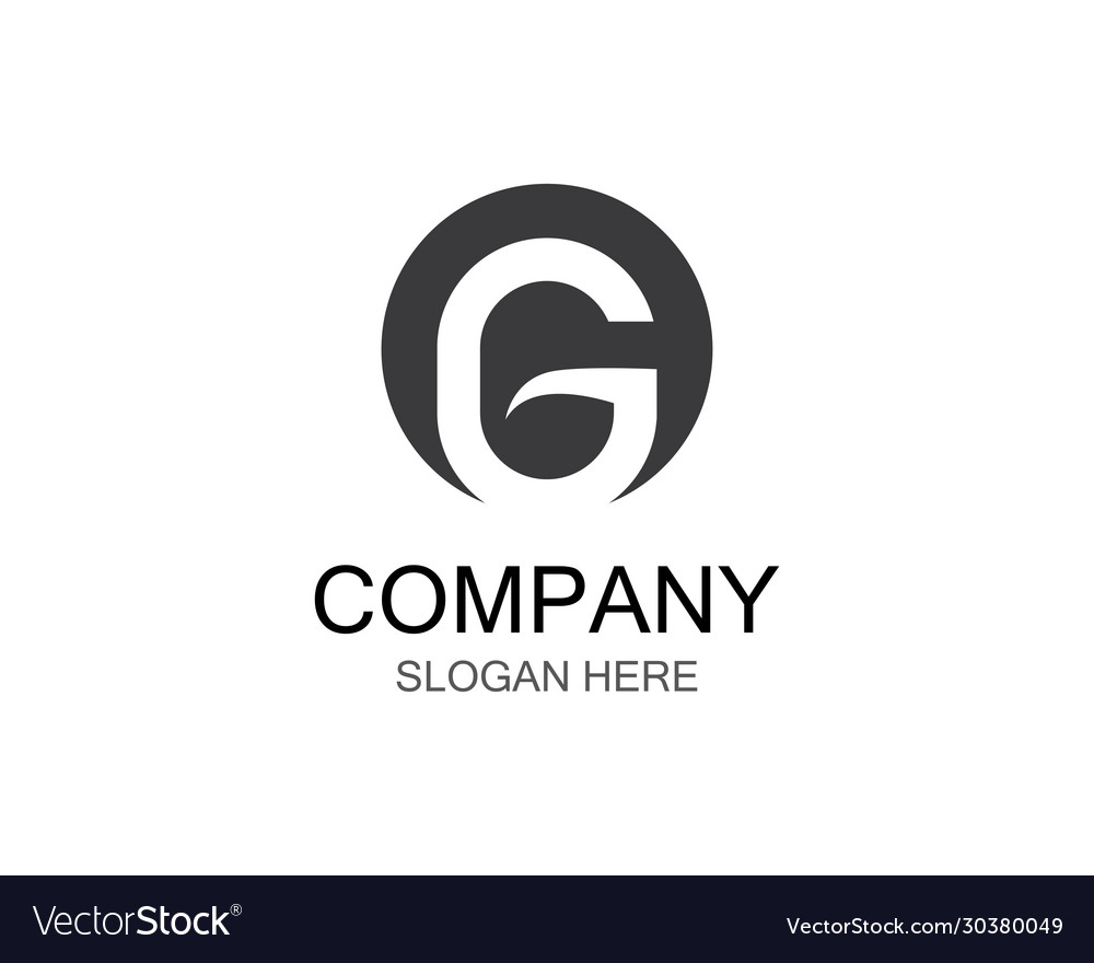 Letter G Symbol Design Royalty Free Vector Image