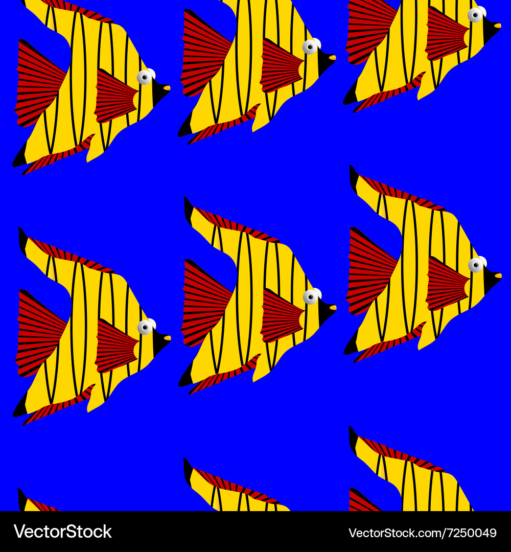 Tropical fish Royalty Free Vector Image - VectorStock