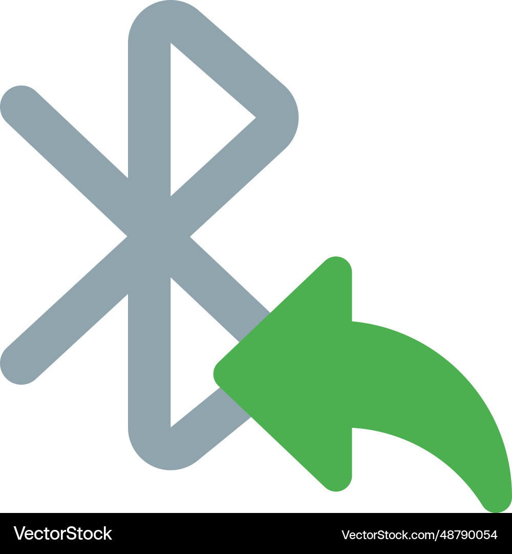 Data forwarding with bluetooth application Vector Image