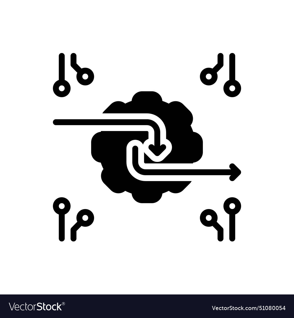 Input Output Royalty Free Vector Image Vectorstock