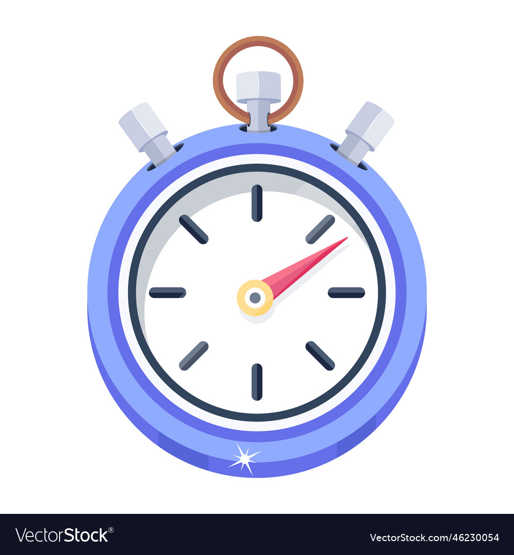 Stopwatch Royalty Free Vector Image - VectorStock