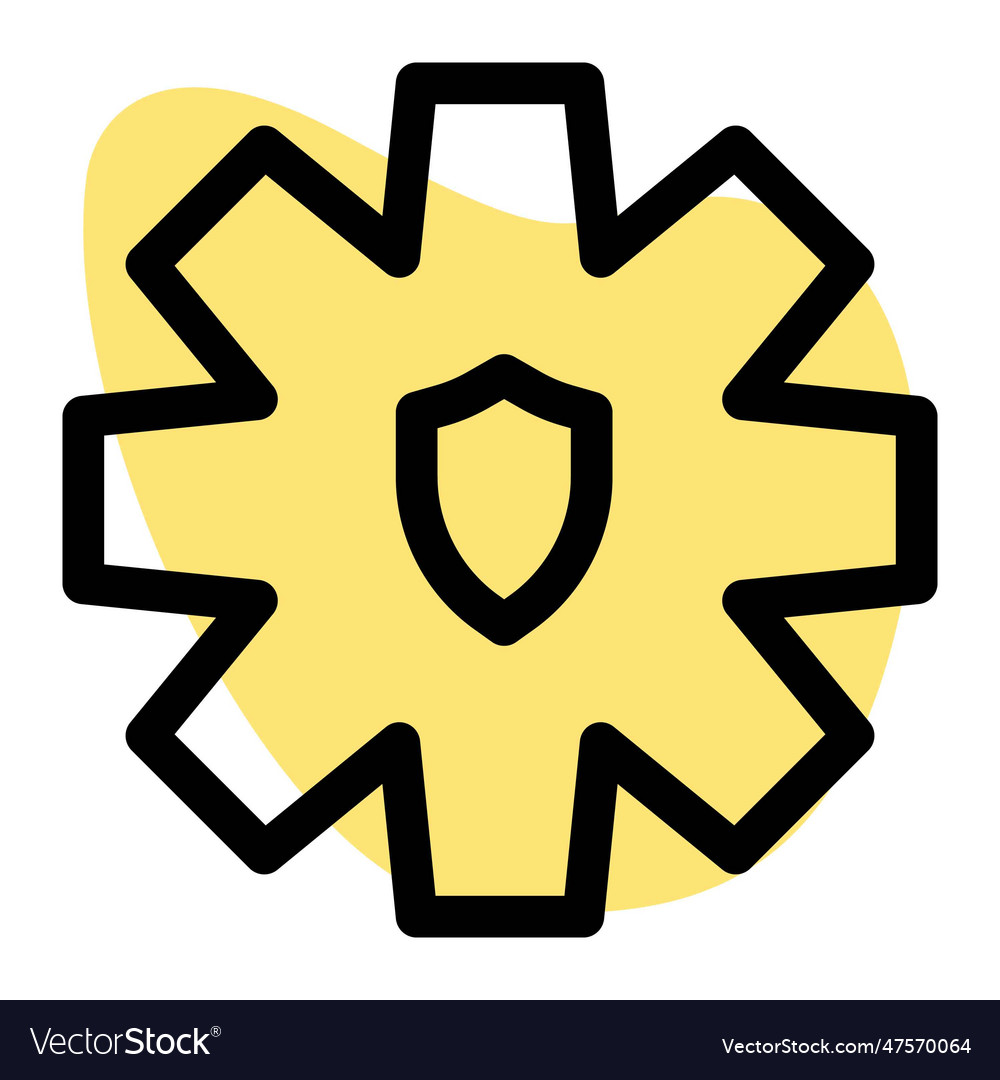 System encrypted for the data security Royalty Free Vector