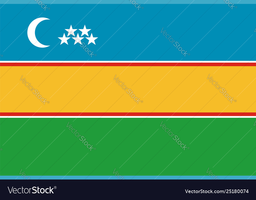 Flag rectangular shape Royalty Free Vector Image
