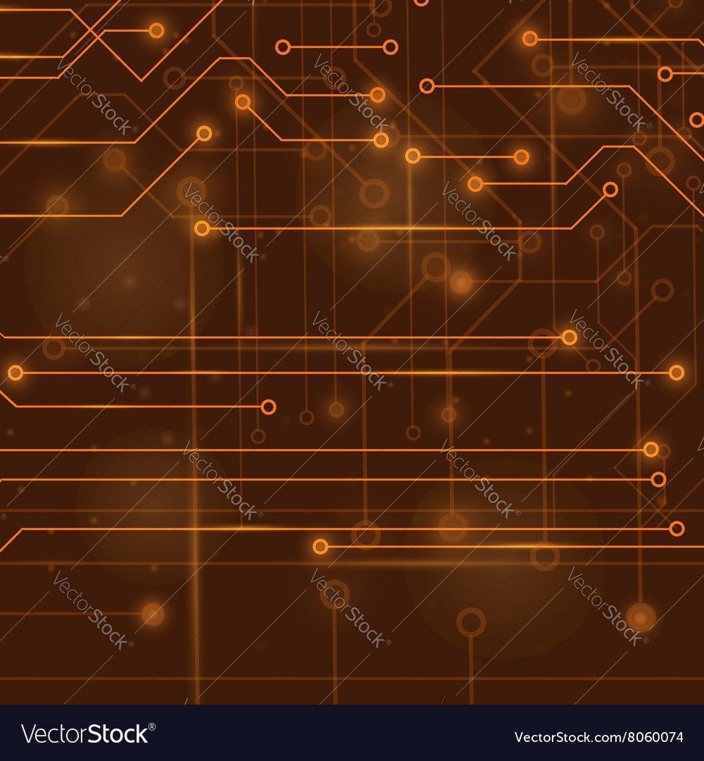 Modern computer technology background Royalty Free Vector