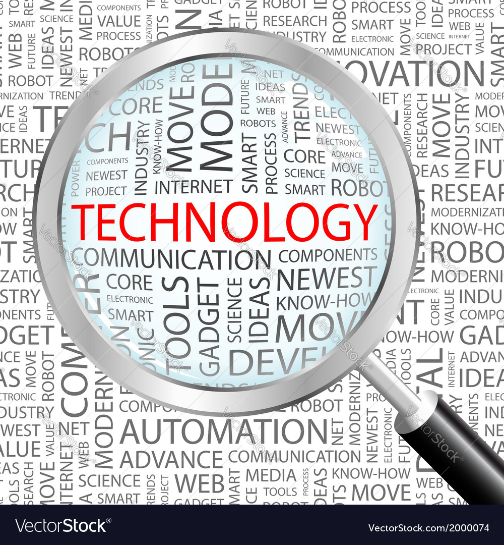 Technology Royalty Free Vector Image - VectorStock