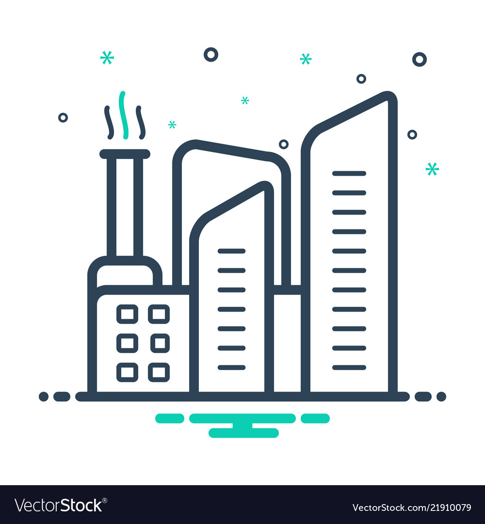 Factory Royalty Free Vector Image - VectorStock