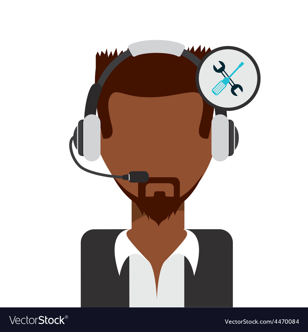 Customer support Royalty Free Vector Image - VectorStock