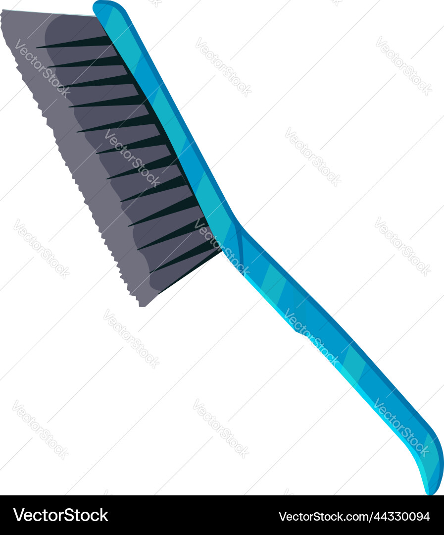 Cleaning brush on a white background Royalty Free Vector
