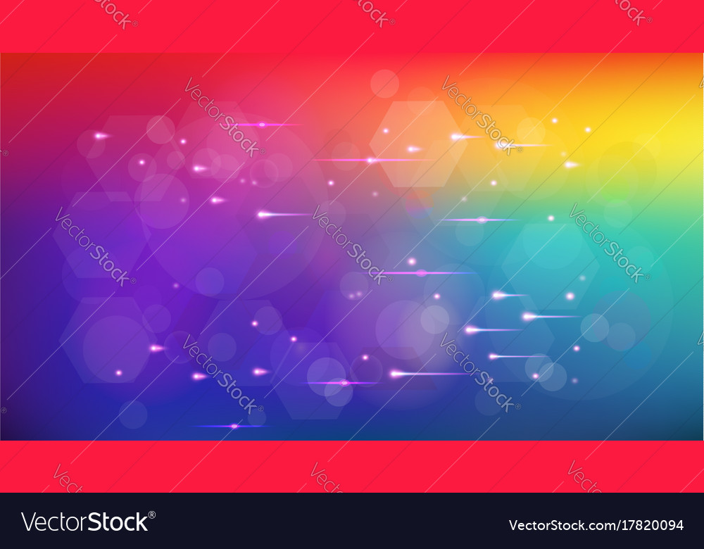 Creative backdrop with light effects Royalty Free Vector