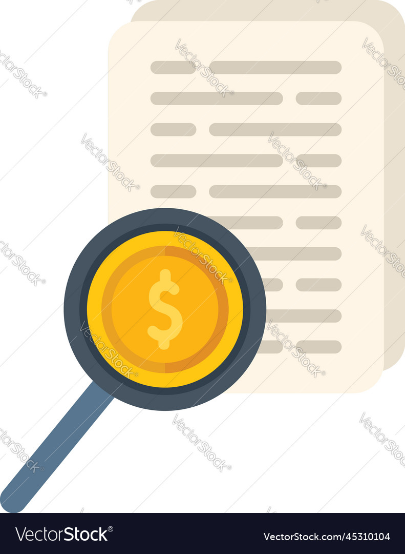 Search monetization icon flat mobile Royalty Free Vector Search monetization icon flat mobile Royalty Free Vector