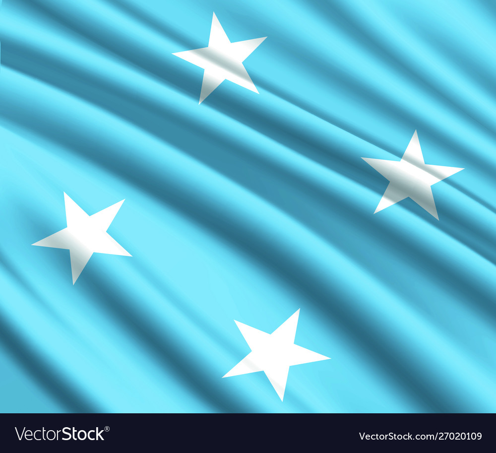 3d Waving Flag Royalty Free Vector Image Vectorstock