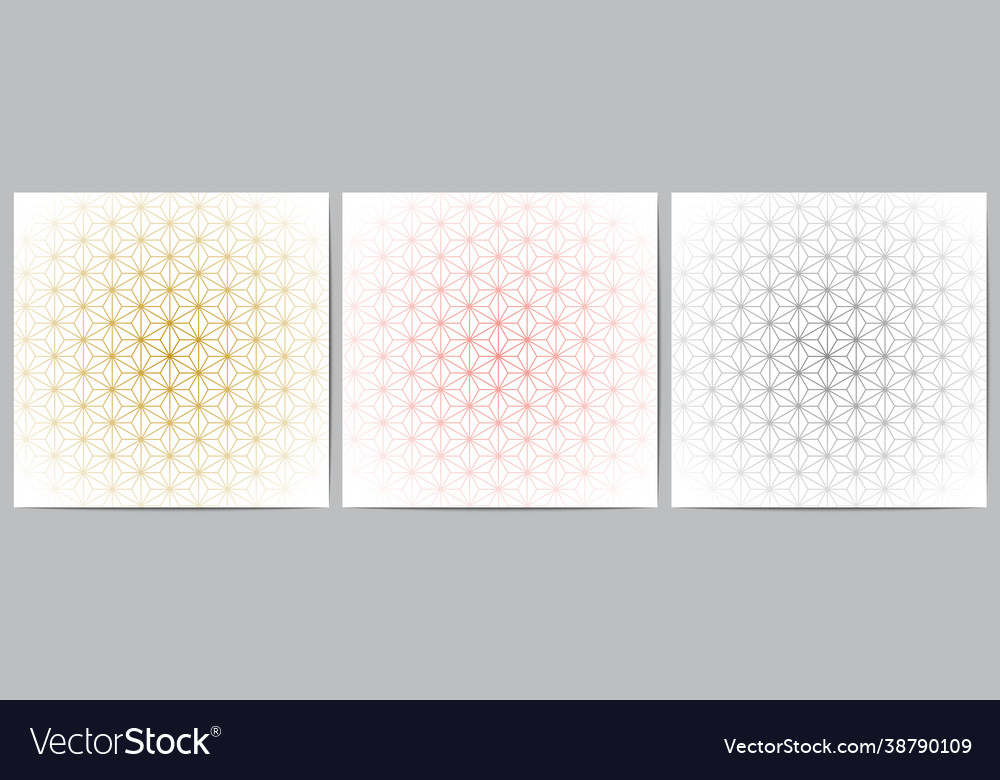 Abstract geometric pattern polygonal shape Vector Image
