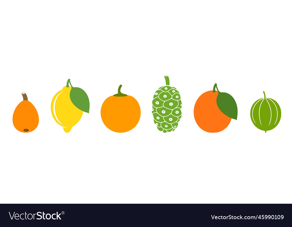 Fruit Royalty Free Vector Image - VectorStock