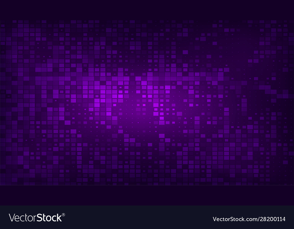 Abstract square pattern on gradient background Vector Image