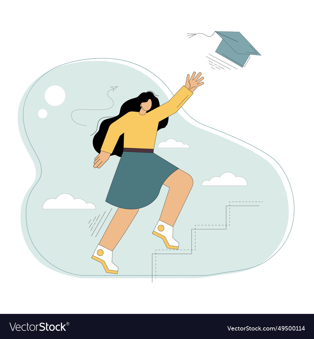 Education commitment Royalty Free Vector Image