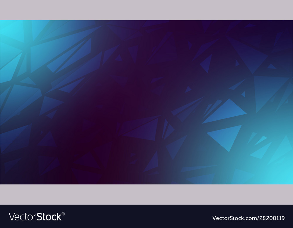 Abstract gradient background with triangle Vector Image