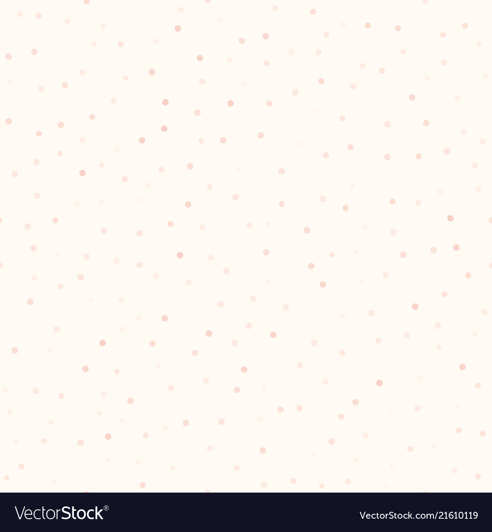 Rose dot pattern seamless Royalty Free Vector Image