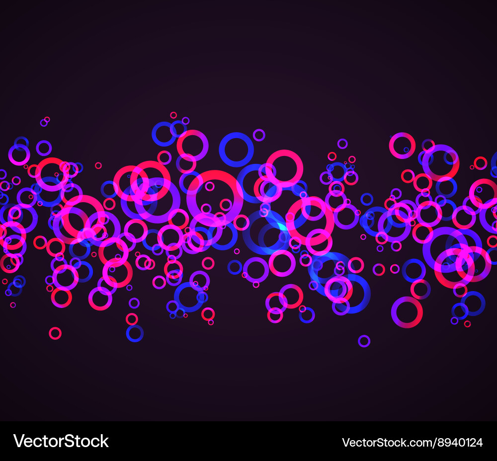 Abstract colored circles Royalty Free Vector Image