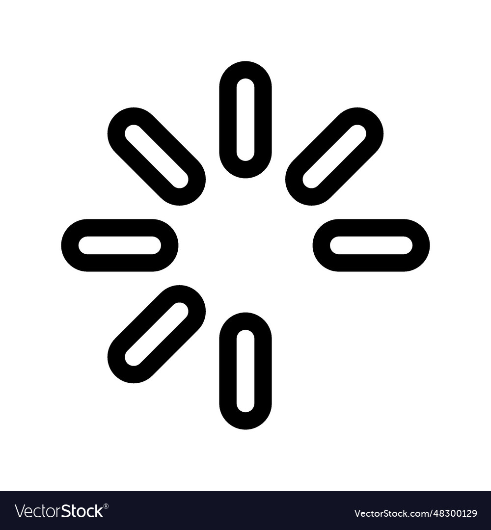 Loading icon Royalty Free Vector Image - VectorStock