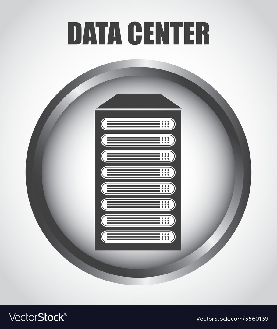 Data center Royalty Free Vector Image - VectorStock