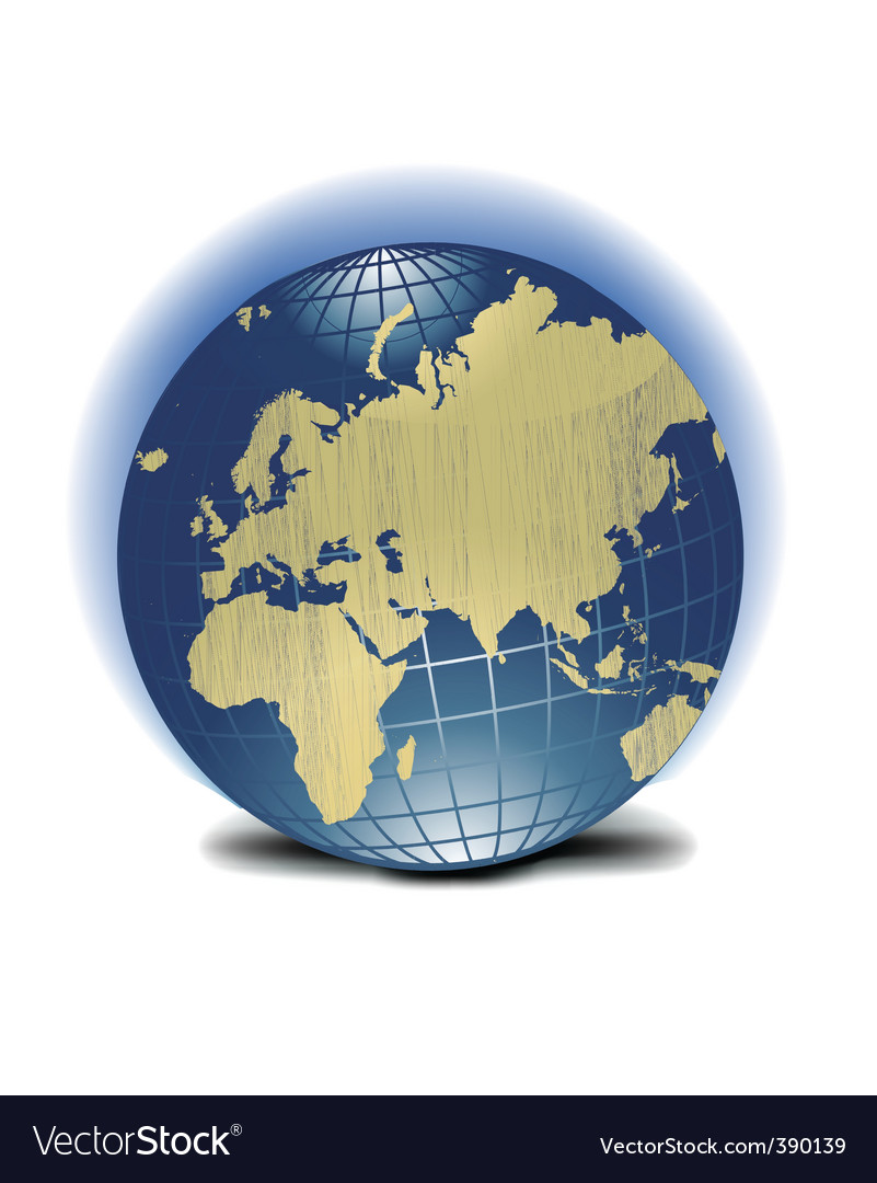 Globe Royalty Free Vector Image - VectorStock