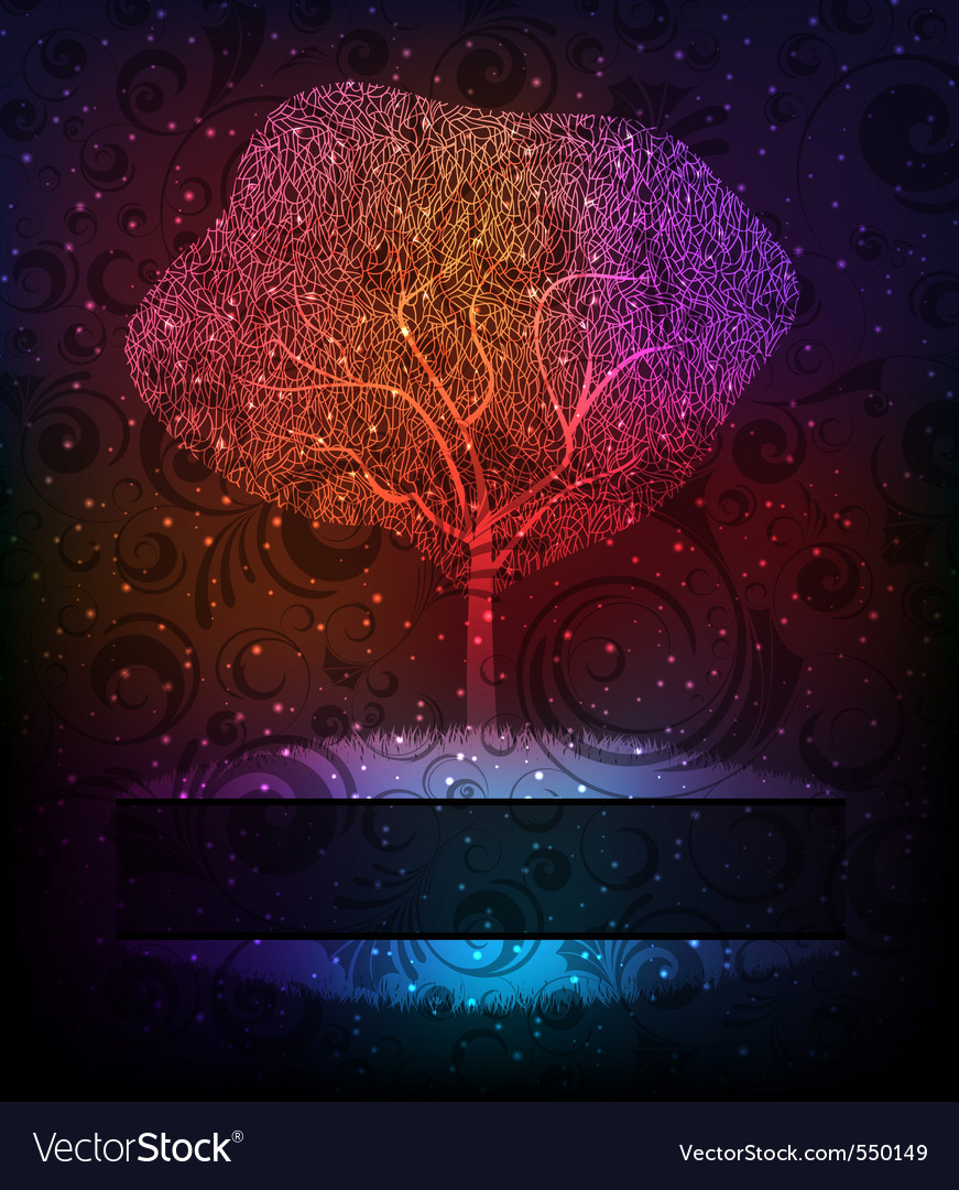 Creative tree Royalty Free Vector Image - VectorStock
