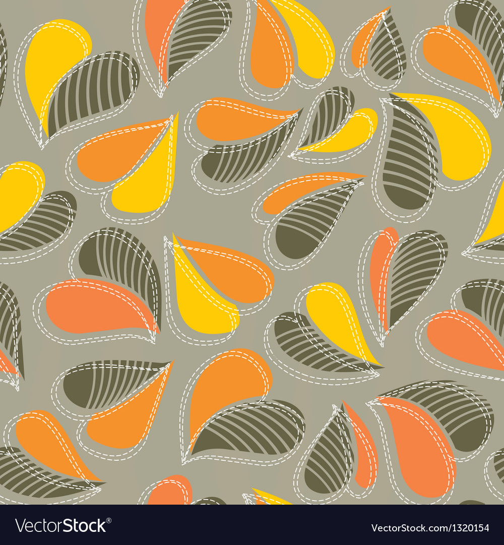 Retro pattern background Royalty Free Vector Image