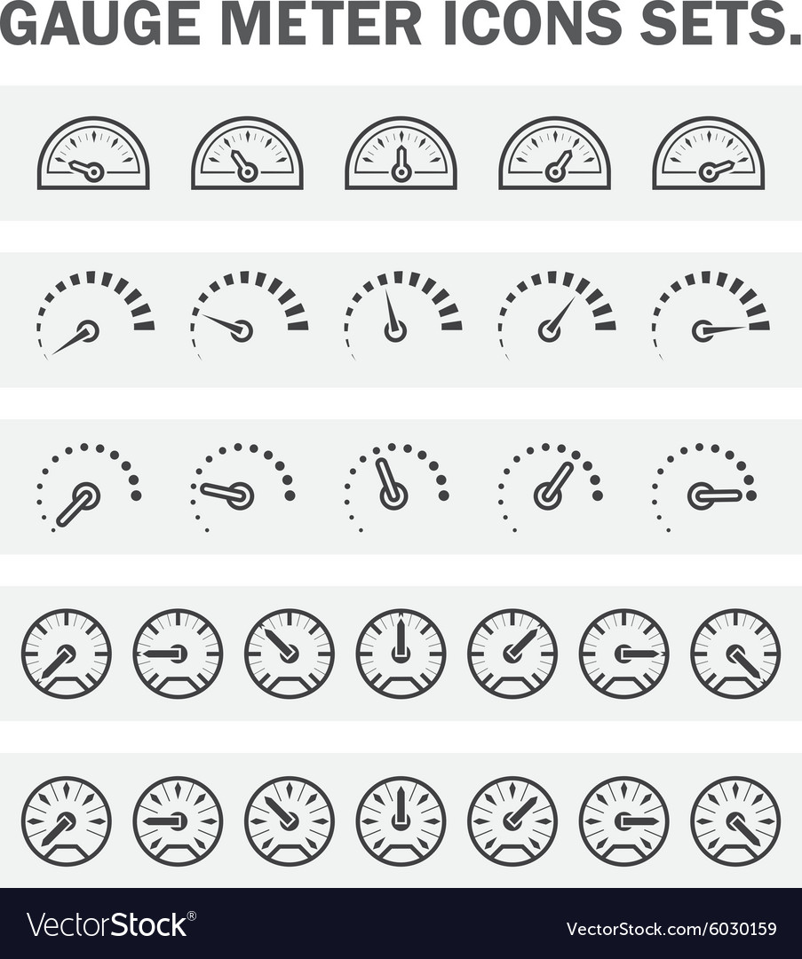 Icons Royalty Free Vector Image - VectorStock