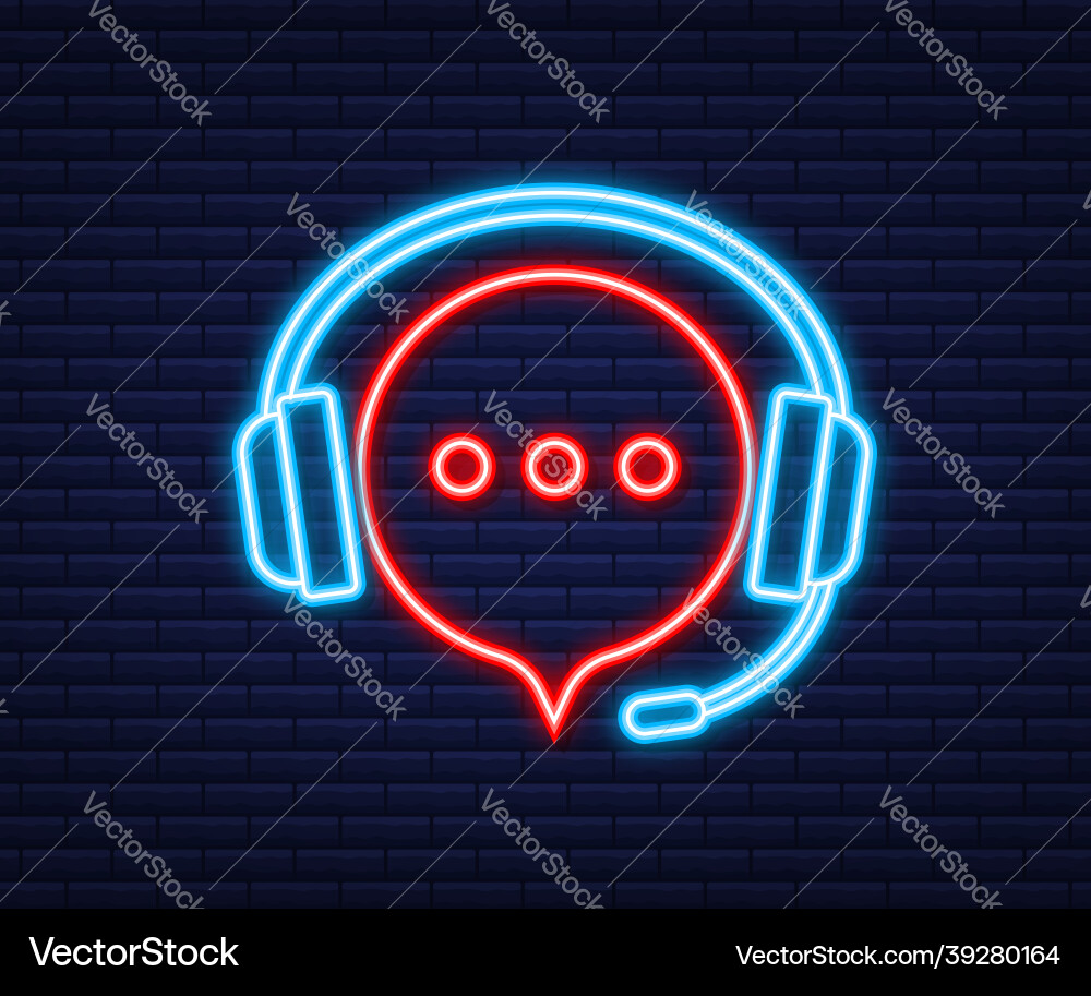 Flat with customer service 3d Royalty Free Vector Image