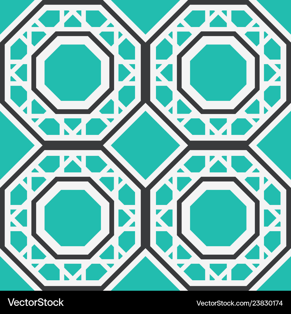 Asian geometric pattern Royalty Free Vector Image
