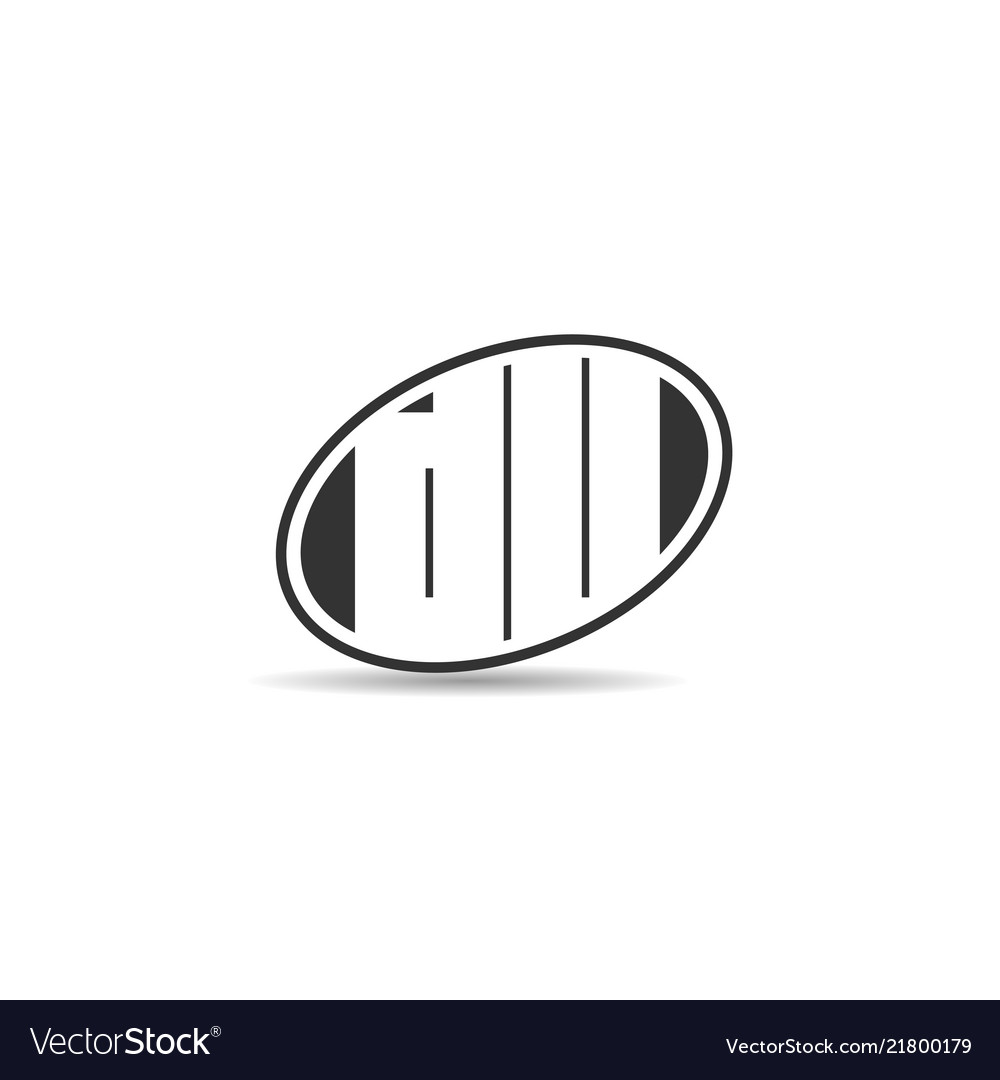 Initial letter du logo template design Royalty Free Vector Initial letter du logo template design Royalty Free Vector