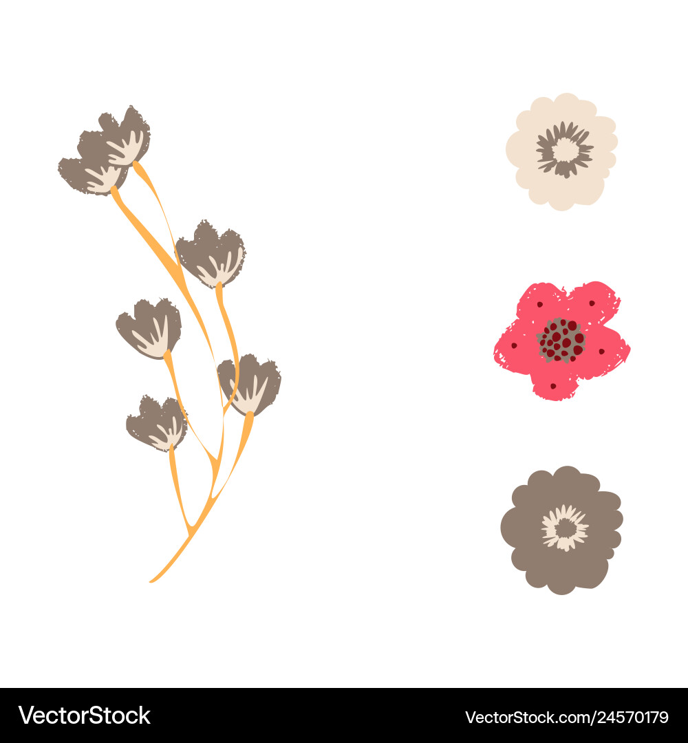 Watercolor design element bird banners Royalty Free Vector