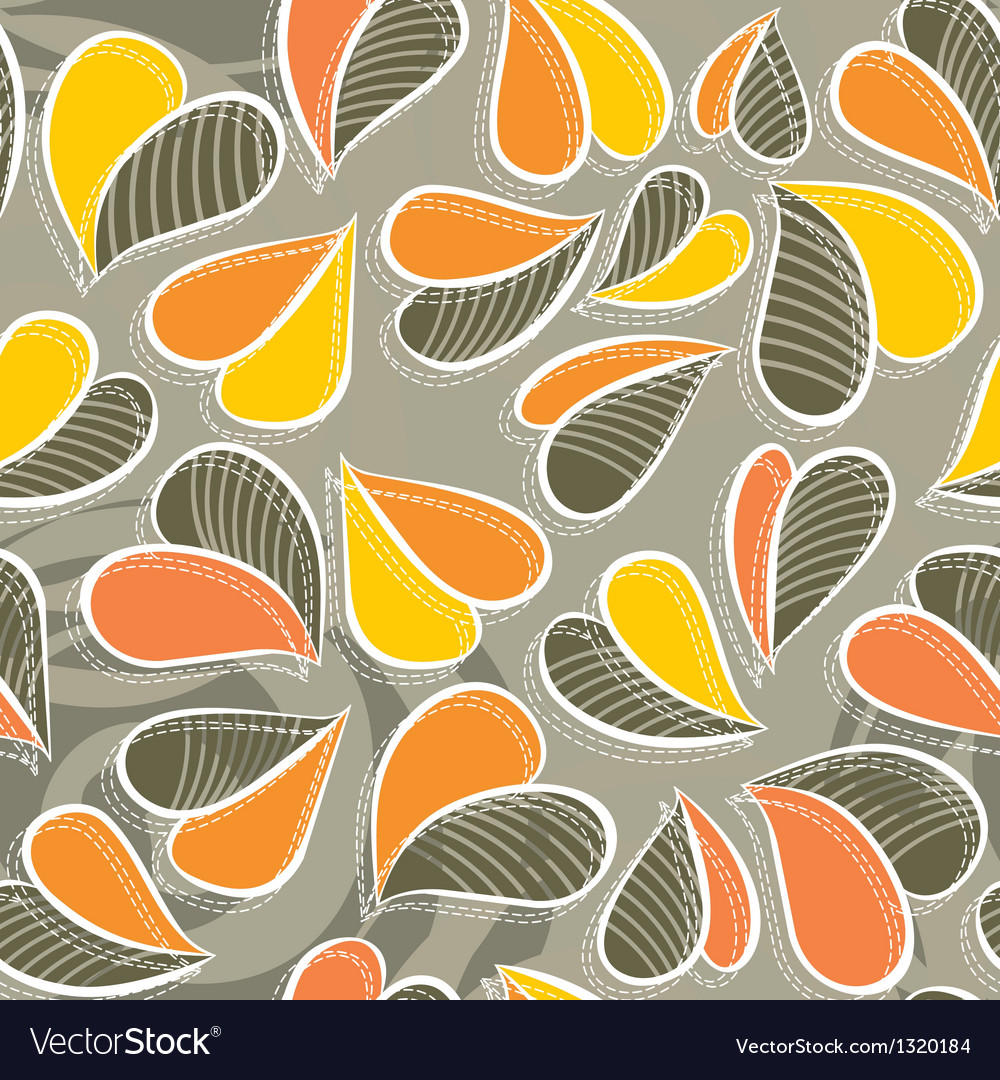 Retro pattern background Royalty Free Vector Image