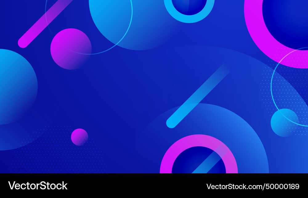 Abstract neon background blue and pink color Vector Image