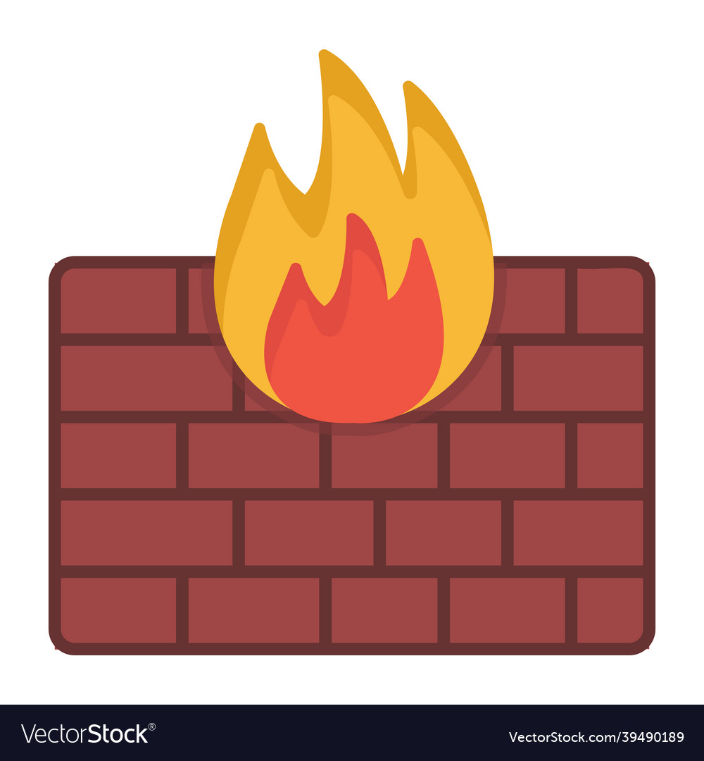 Firewall Royalty Free Vector Image - VectorStock