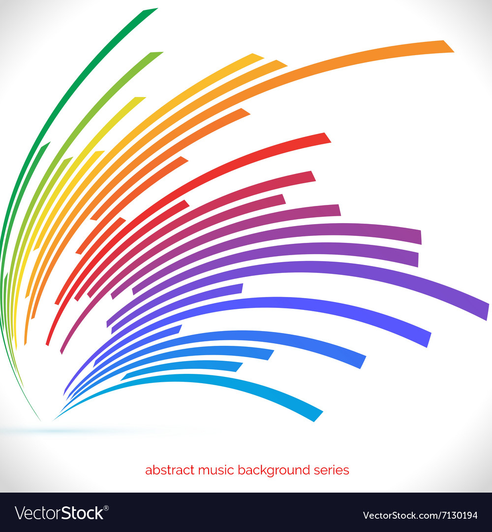 Colorful lines background Royalty Free Vector Image