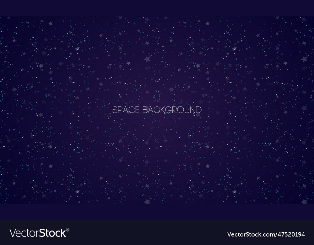 Space background Royalty Free Vector Image - VectorStock