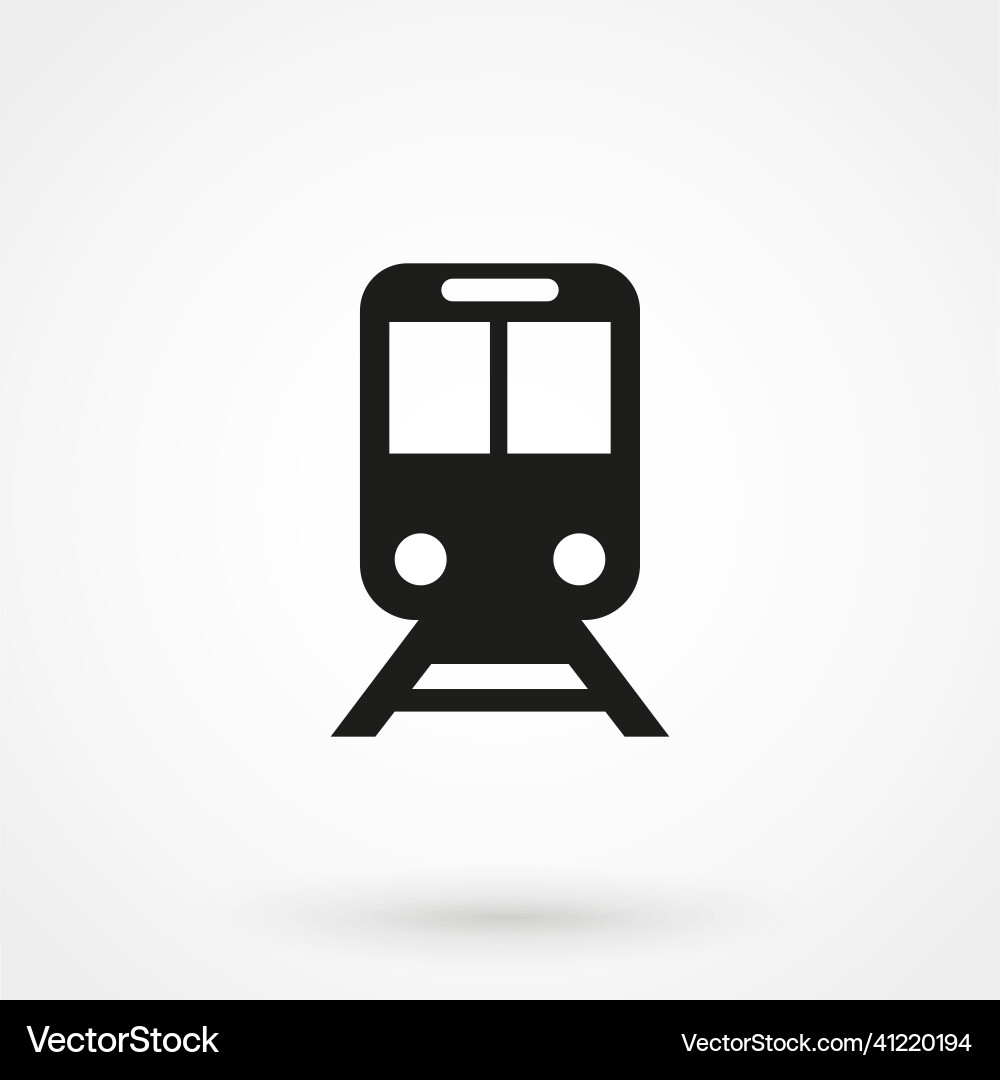 Train icon Royalty Free Vector Image - VectorStock