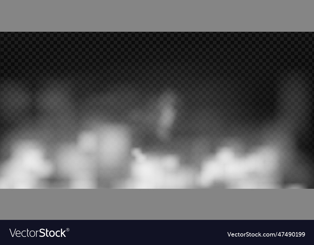 Fog smoke white smog clouds Royalty Free Vector Image Fog smoke white smog clouds Royalty Free Vector Image