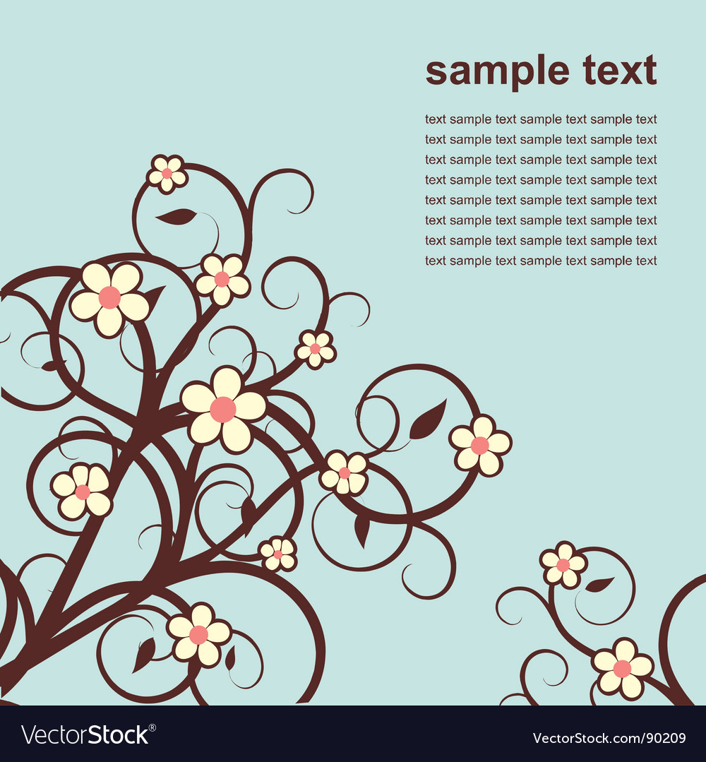 Foliage Royalty Free Vector Image - VectorStock